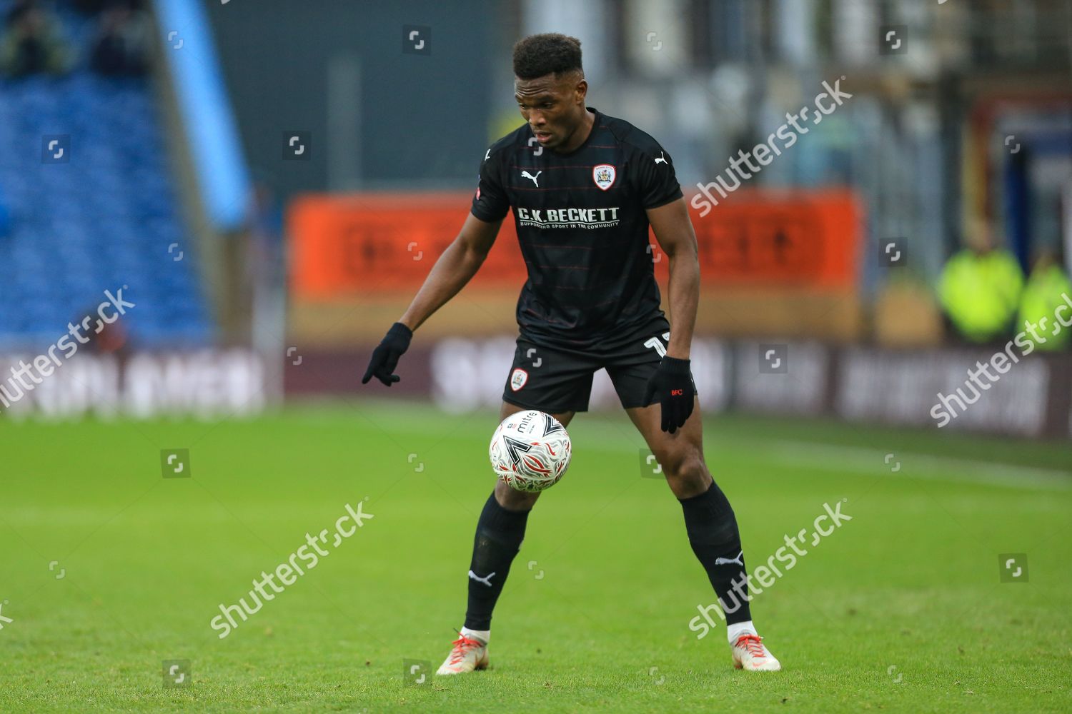 Dimitri Cavare 12 Barnsley Ball Editorial Stock Photo - Stock Image ...