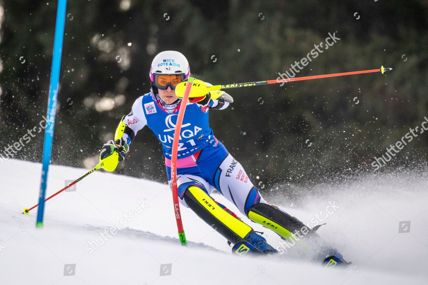 Nastasia Noens France Clears Gate During Editorial Stock Photo - Stock ...