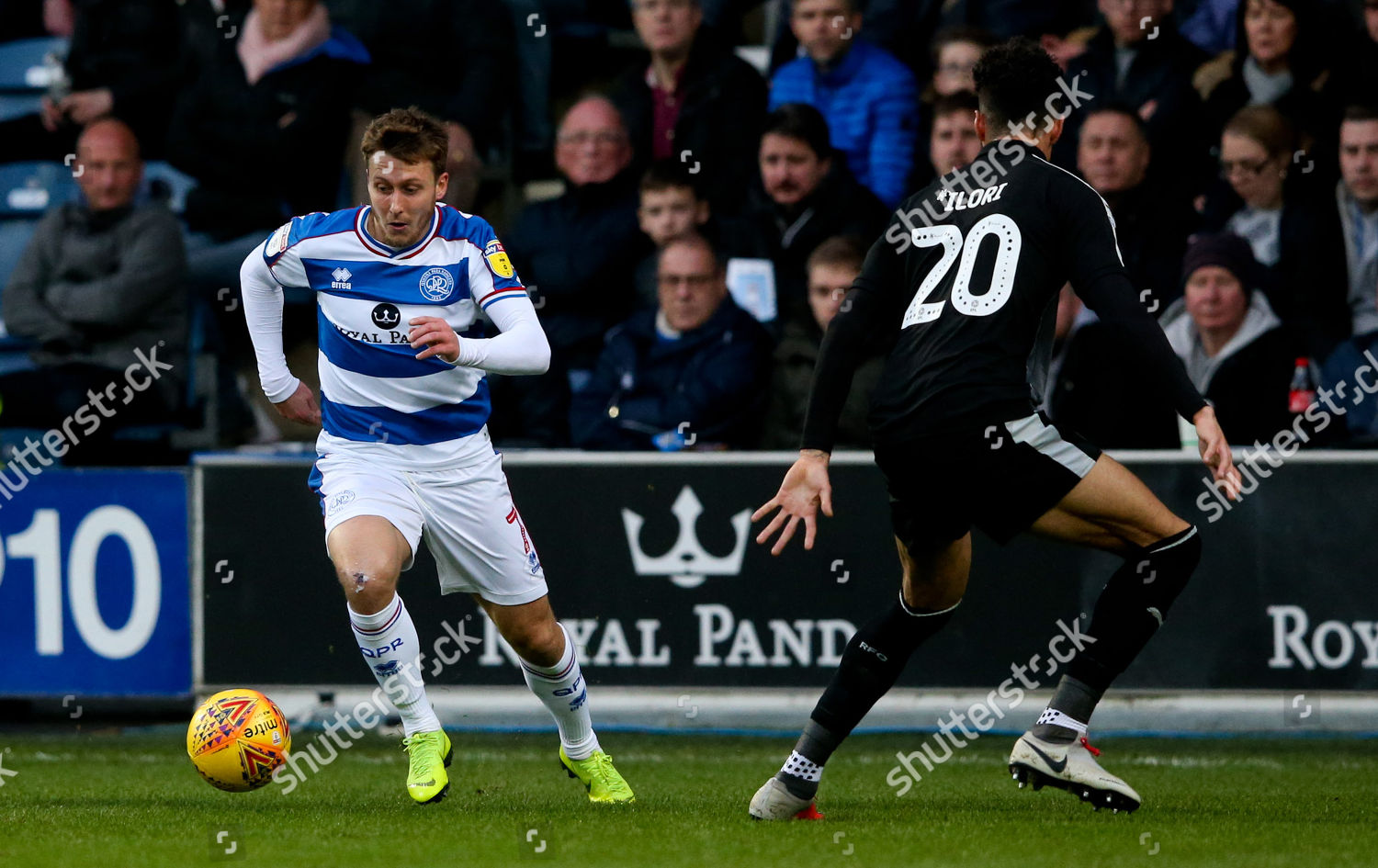 Luke Freeman Qpr Breaks Past Tiago Editorial Stock Photo - Stock Image ...