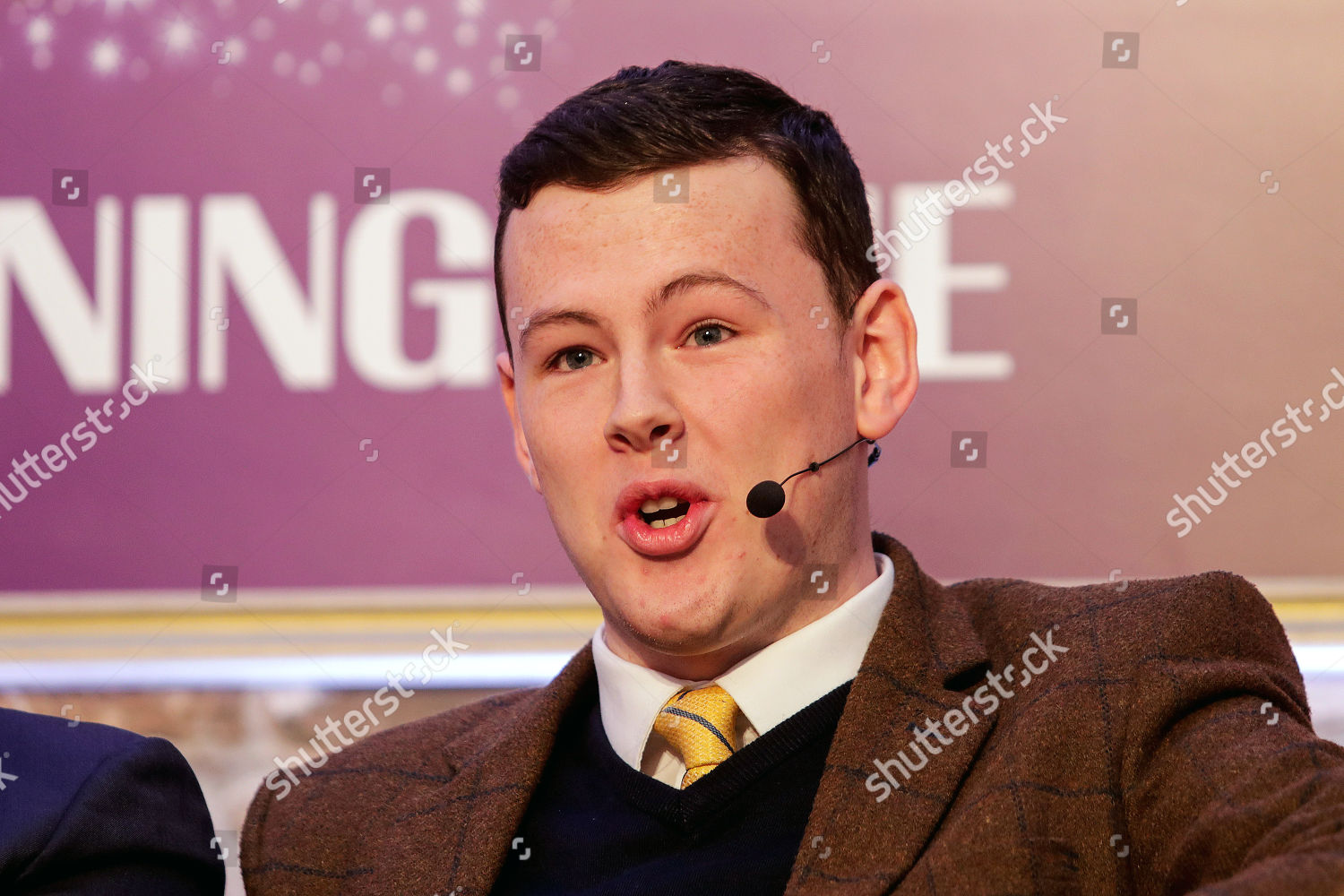 Mark Boylan During Winning Line Discussion Editorial Stock Photo ...