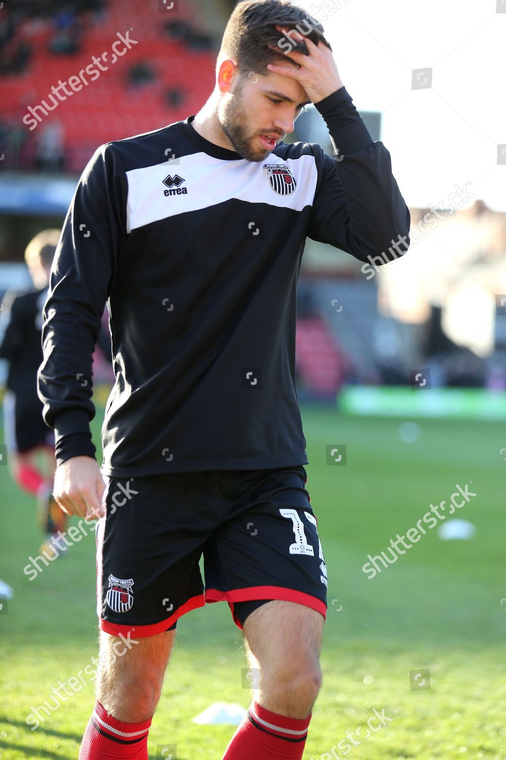 Grimsby Town Forward Harry Cardwell 17 Editorial Stock Photo - Stock ...