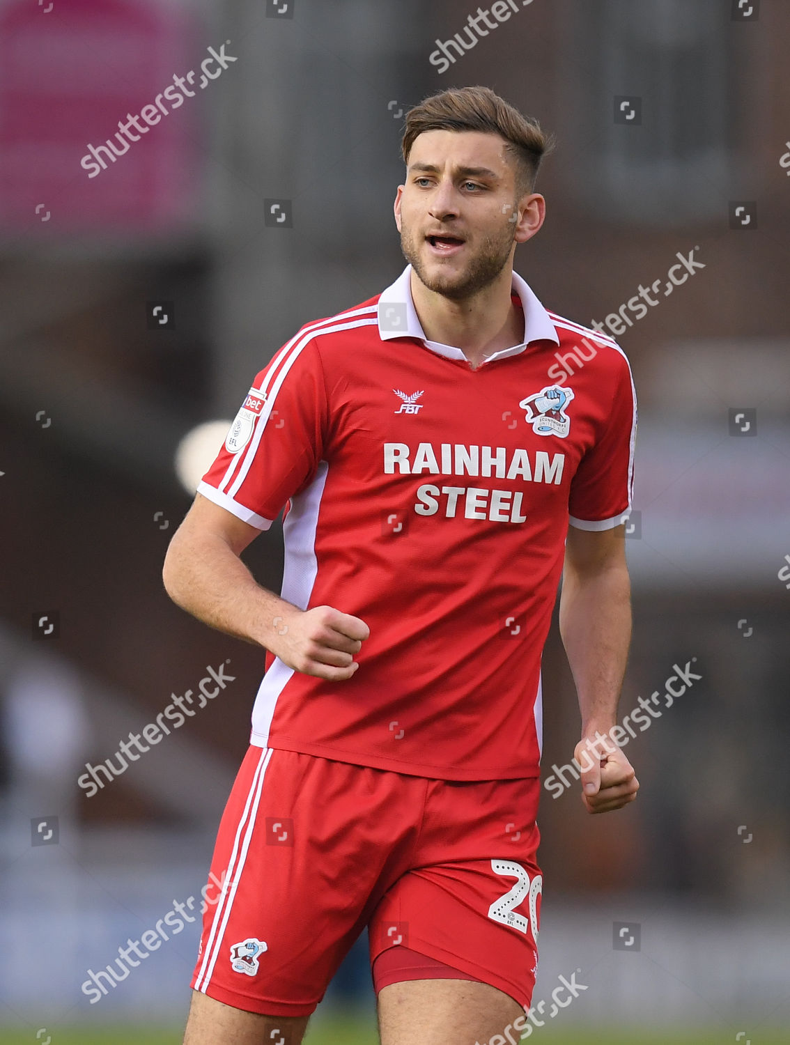 Charlie Goode Scunthorpe United Editorial Stock Photo - Stock Image ...