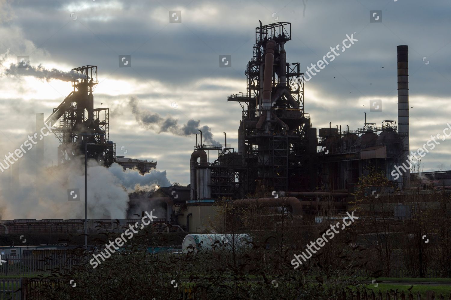 Tata Steel Works Port Talbot South Editorial Stock Photo - Stock Image ...