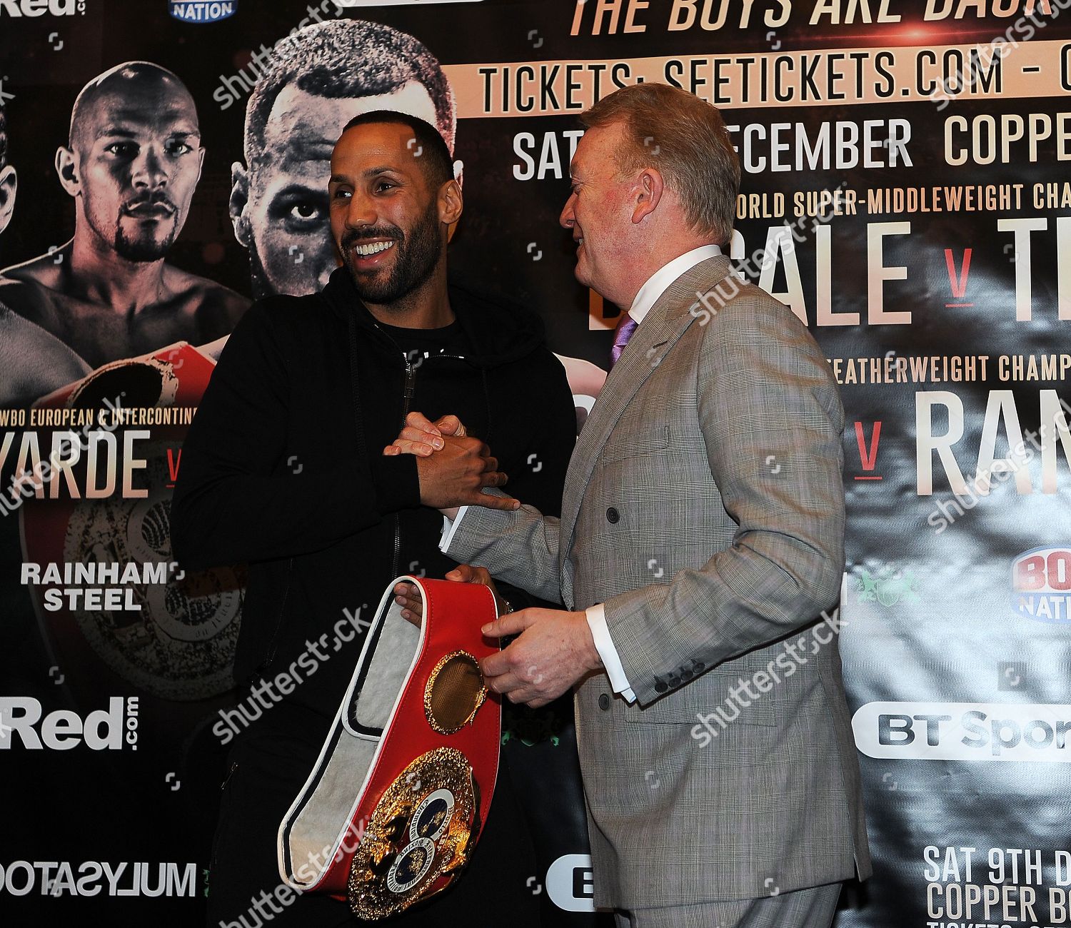Frank Warren Boxing Press Conference James Editorial Stock Photo ...