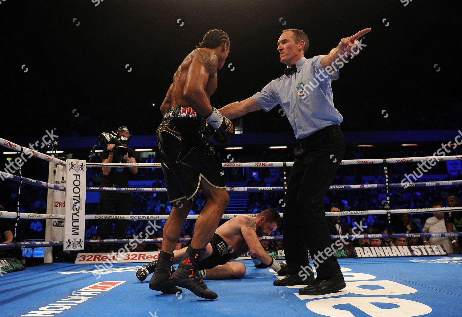 Frank Warren Boxing Copper Box Arena Editorial Stock Photo - Stock ...