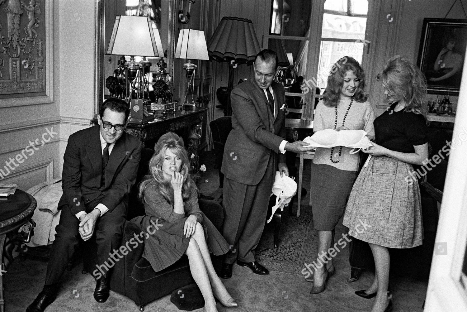 Brigitte Bardot Colette Andre Et Sophie Editorial Stock Photo - Stock ...