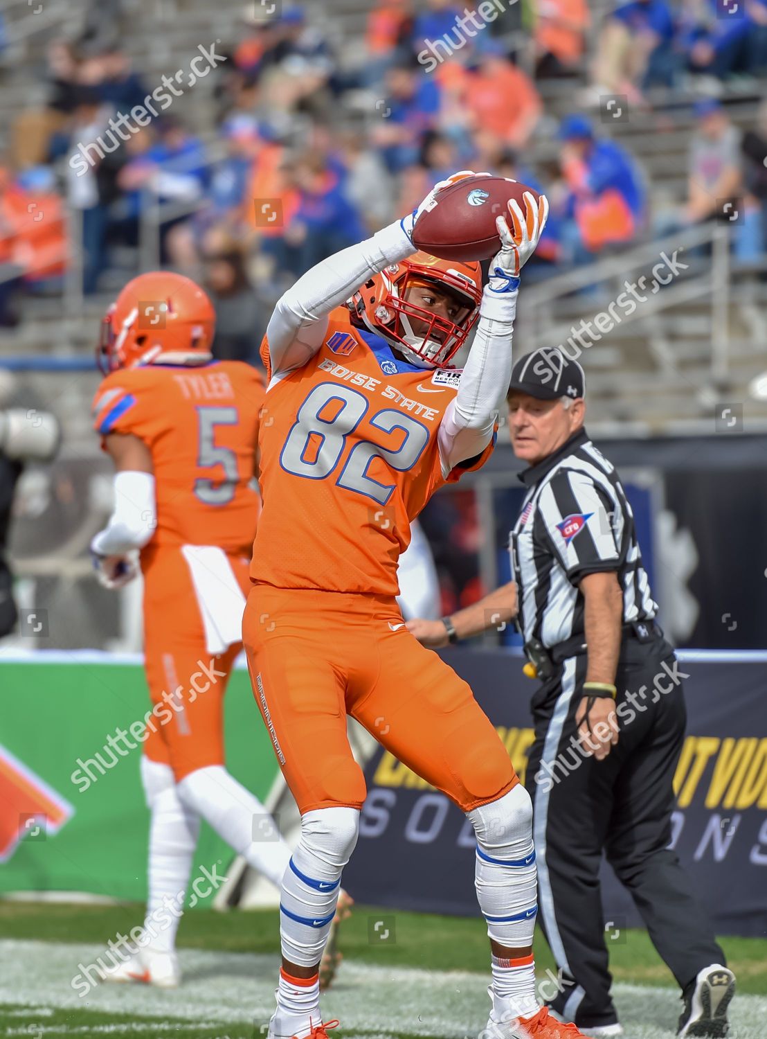Dallas Txboise State Receiver Stefan Cobbs Editorial Stock Photo ...