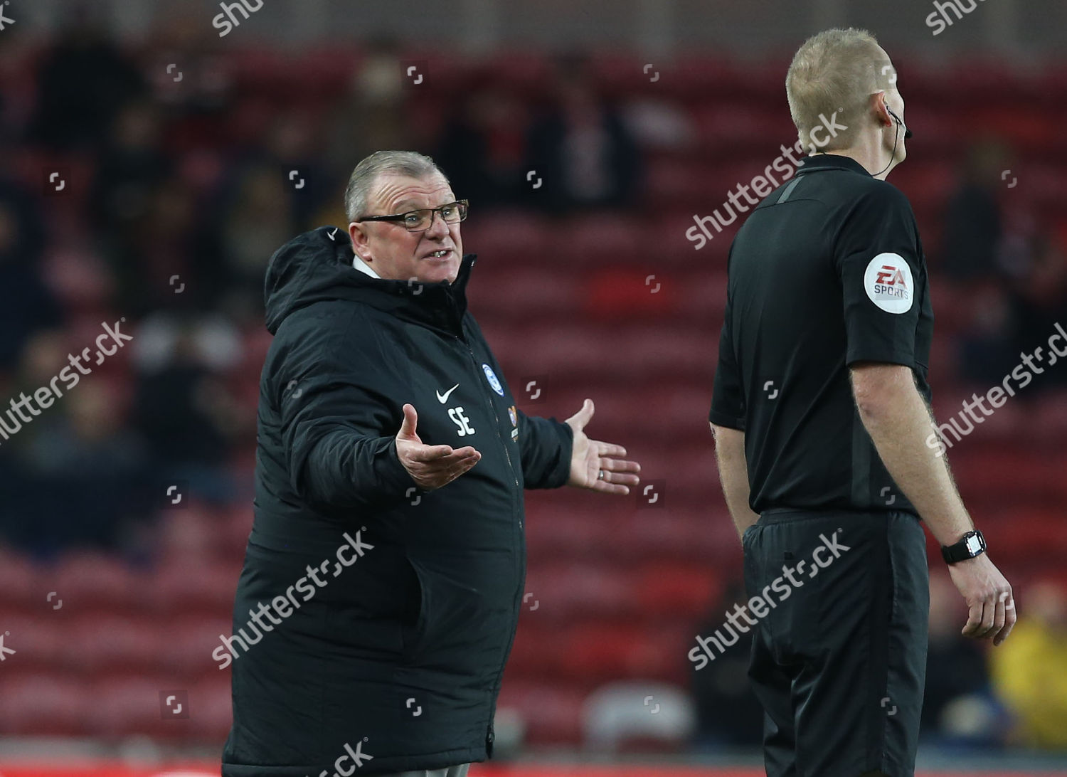 Posh Manager Steve Evans Pleads 4th Editorial Stock Photo - Stock Image ...