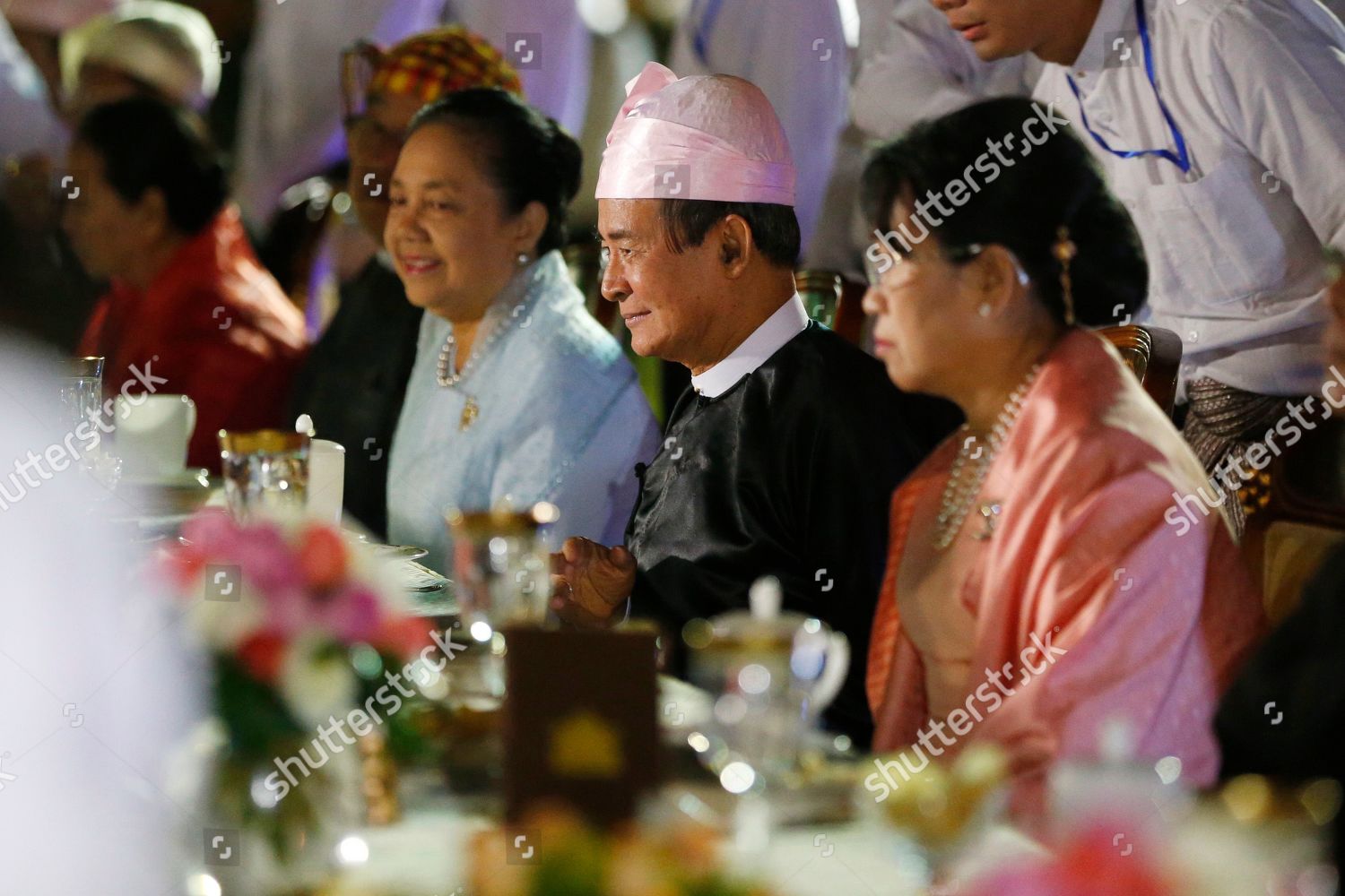 Myanmars President Win Myint C Attends Editorial Stock Photo - Stock ...