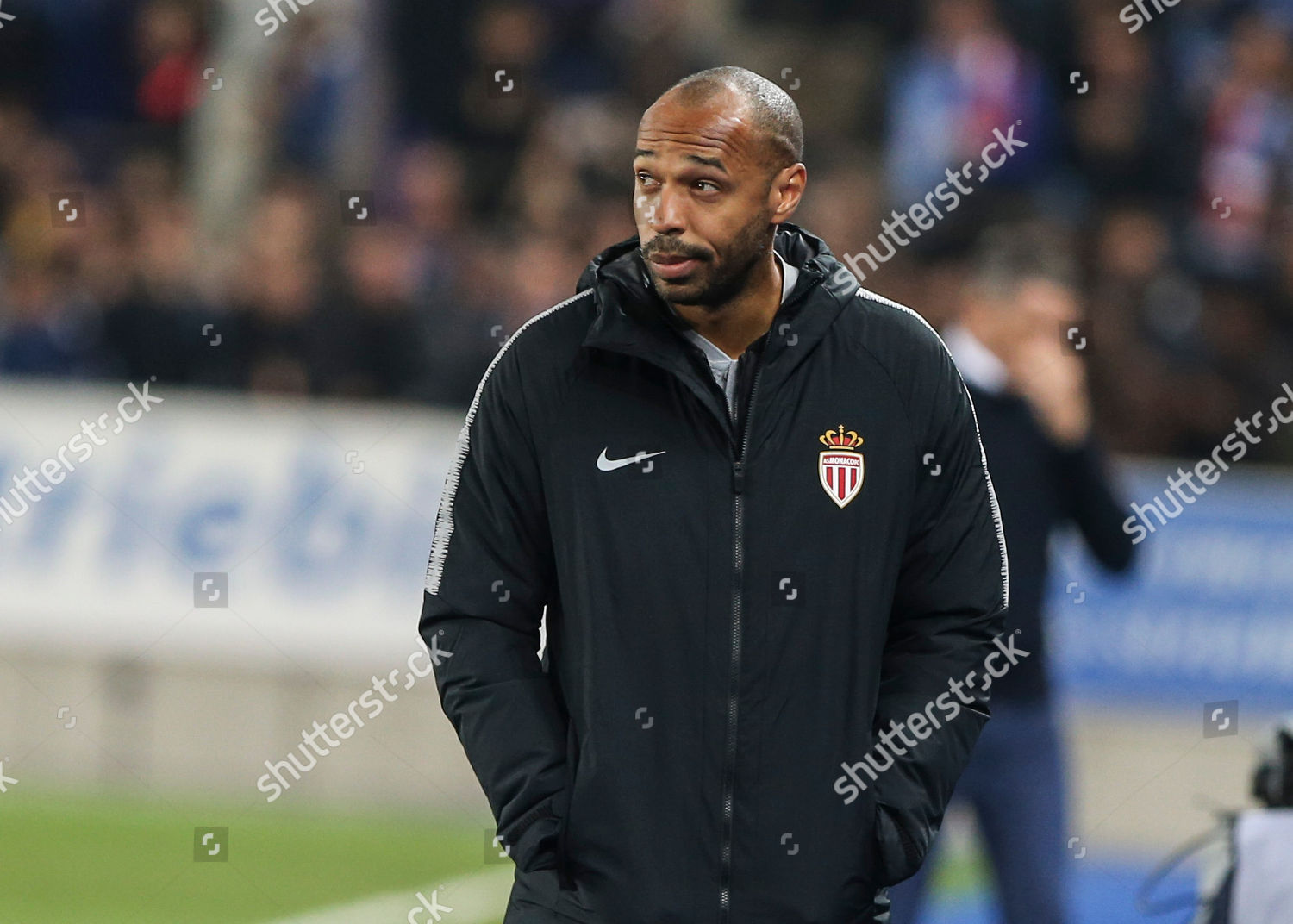 Monacos French Coach Thierry Henry Editorial Stock Photo - Stock Image ...