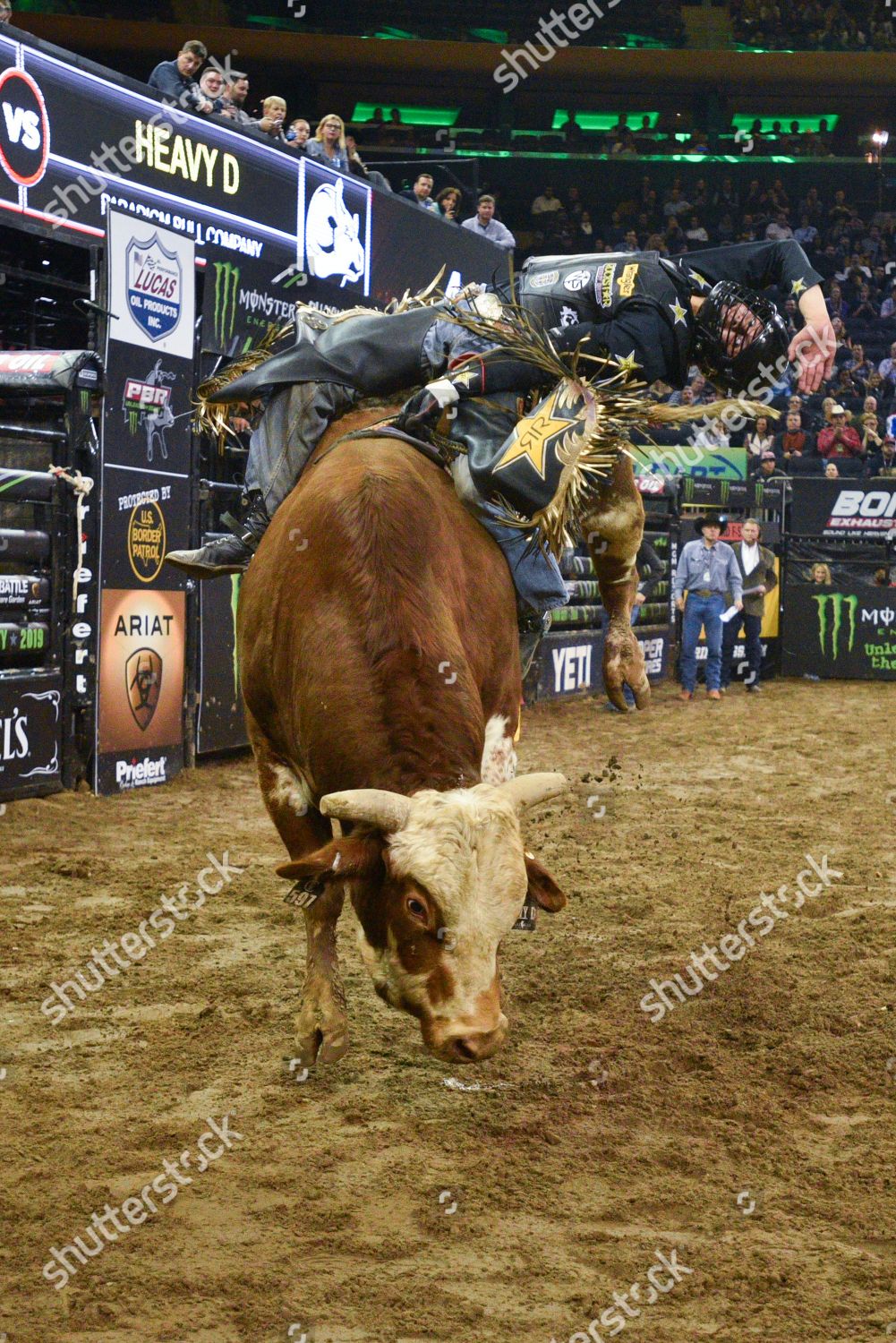Professional Bull Rider Cody Jesus Competes Editorial Stock Photo ...