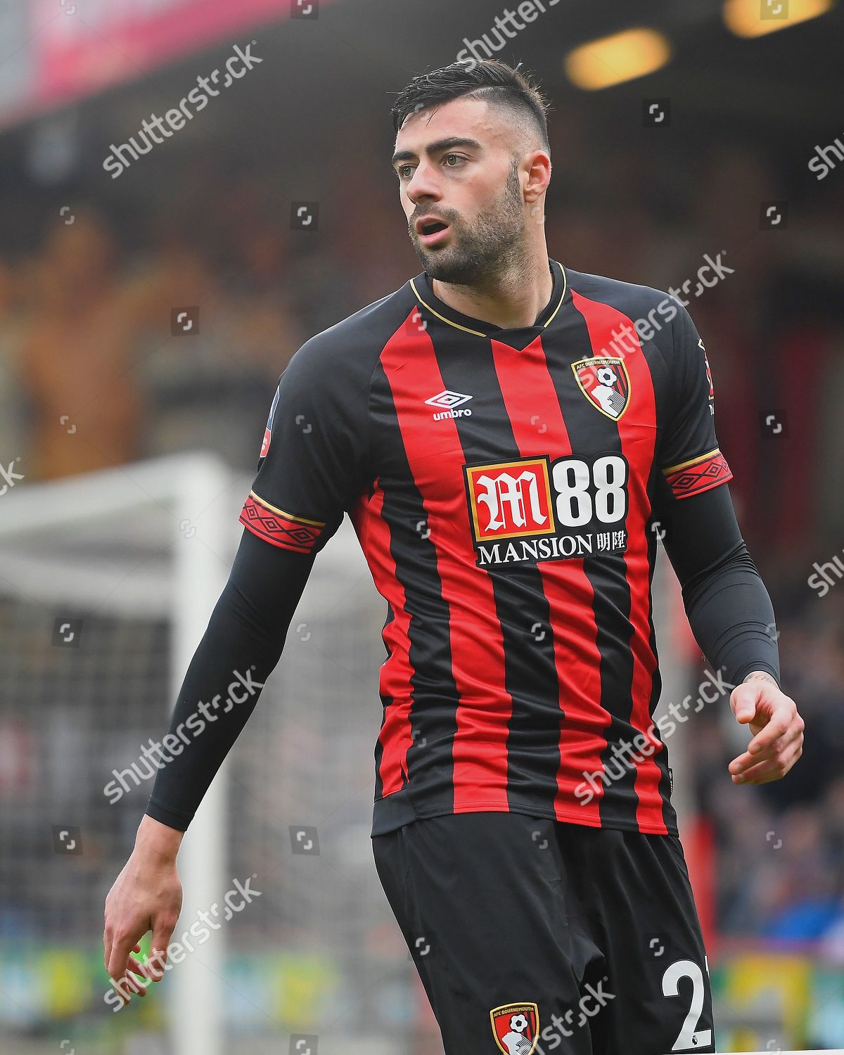 Diego Rico Afc Bournemouth During Afc Editorial Stock Photo - Stock ...