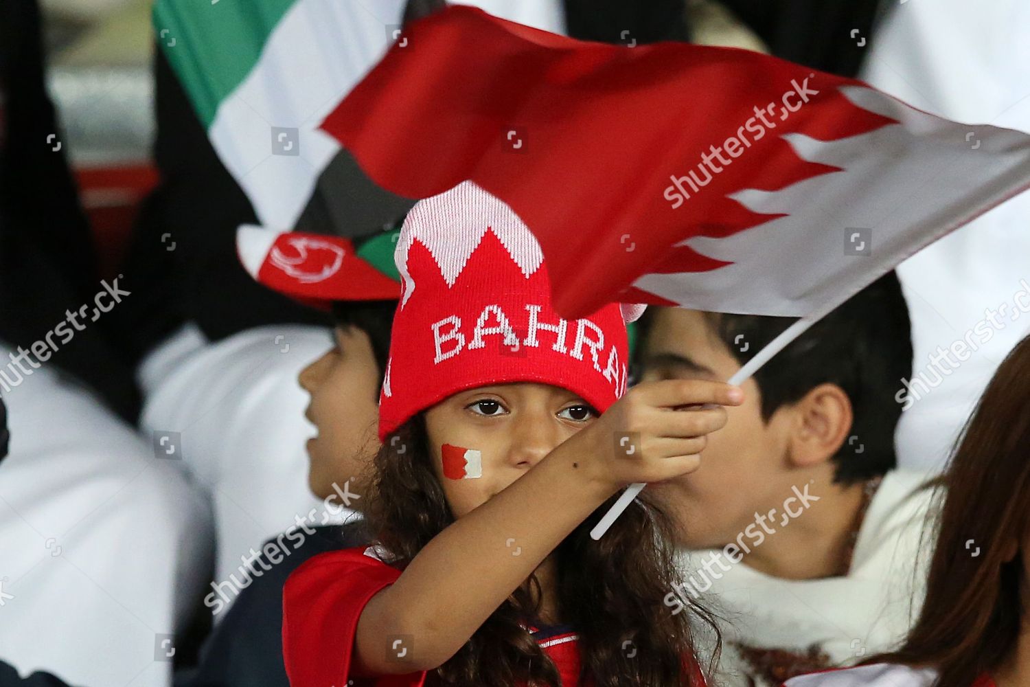 Bahrain Fans Attend 2019 Afc Asian Editorial Stock Photo - Stock Image ...