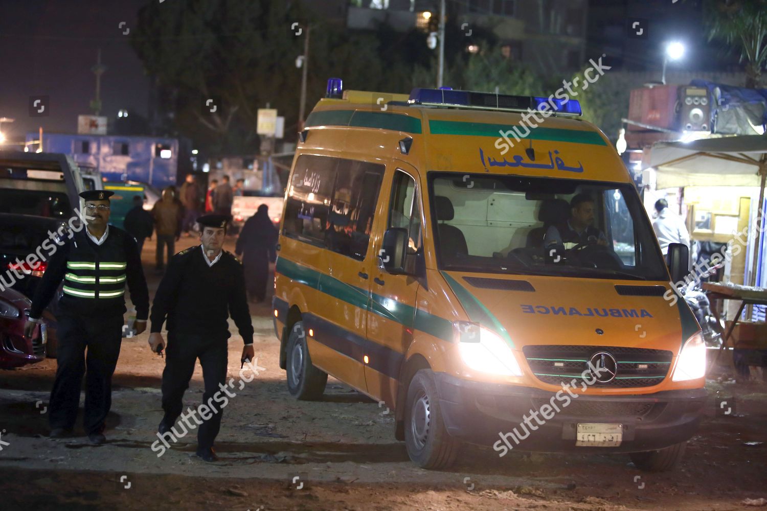 Ambulance Seen Scene Where Police Fail Editorial Stock Photo - Stock ...