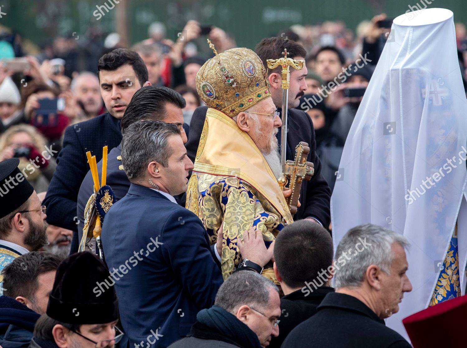 Greek Orthodox Ecumenical Patriarch Bartholomew Constantinople ...
