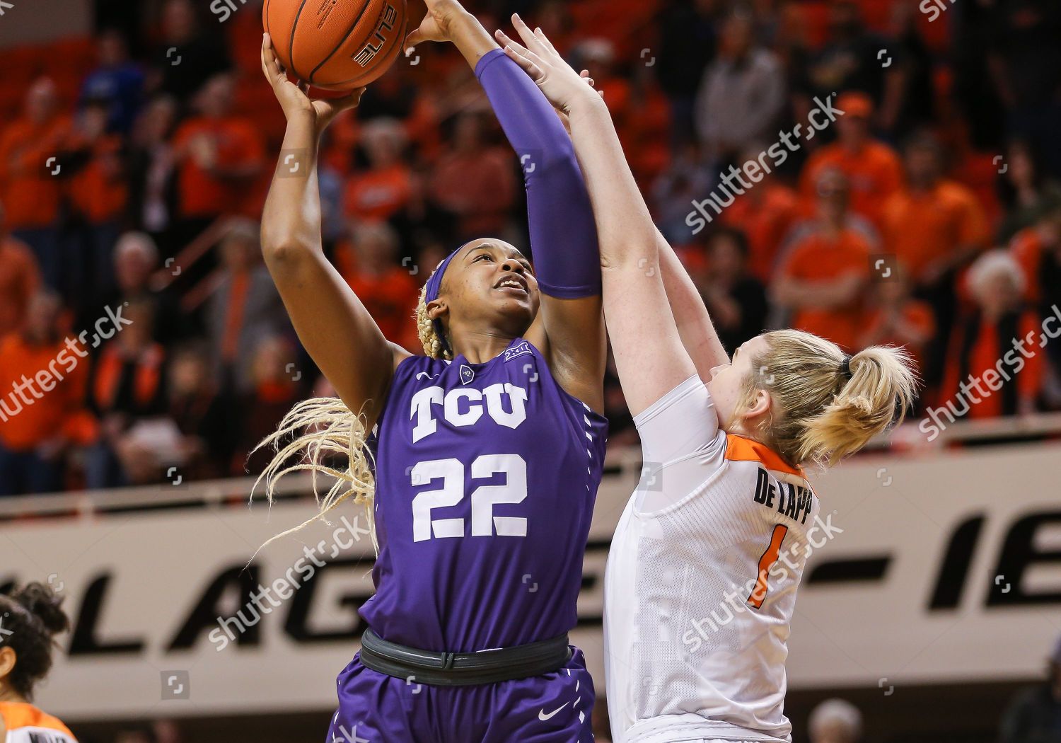 Tcu Center Jordan Moore 22 Attempts Editorial Stock Photo - Stock Image ...