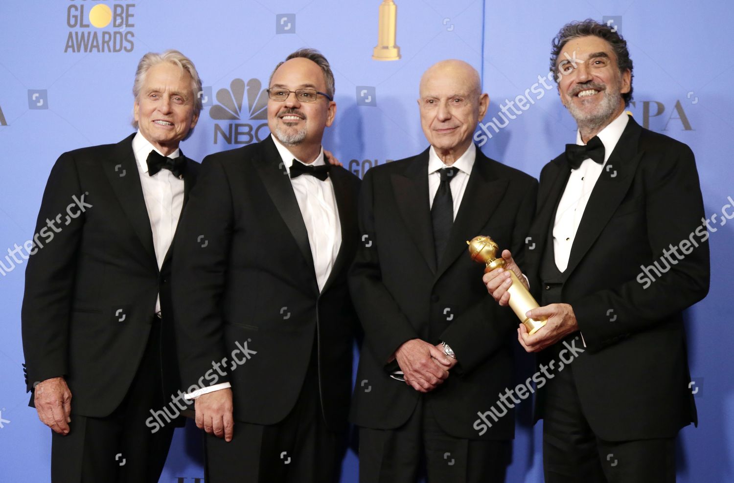 Michael Douglas Al Higgins Alan Arkin Editorial Stock Photo - Stock ...