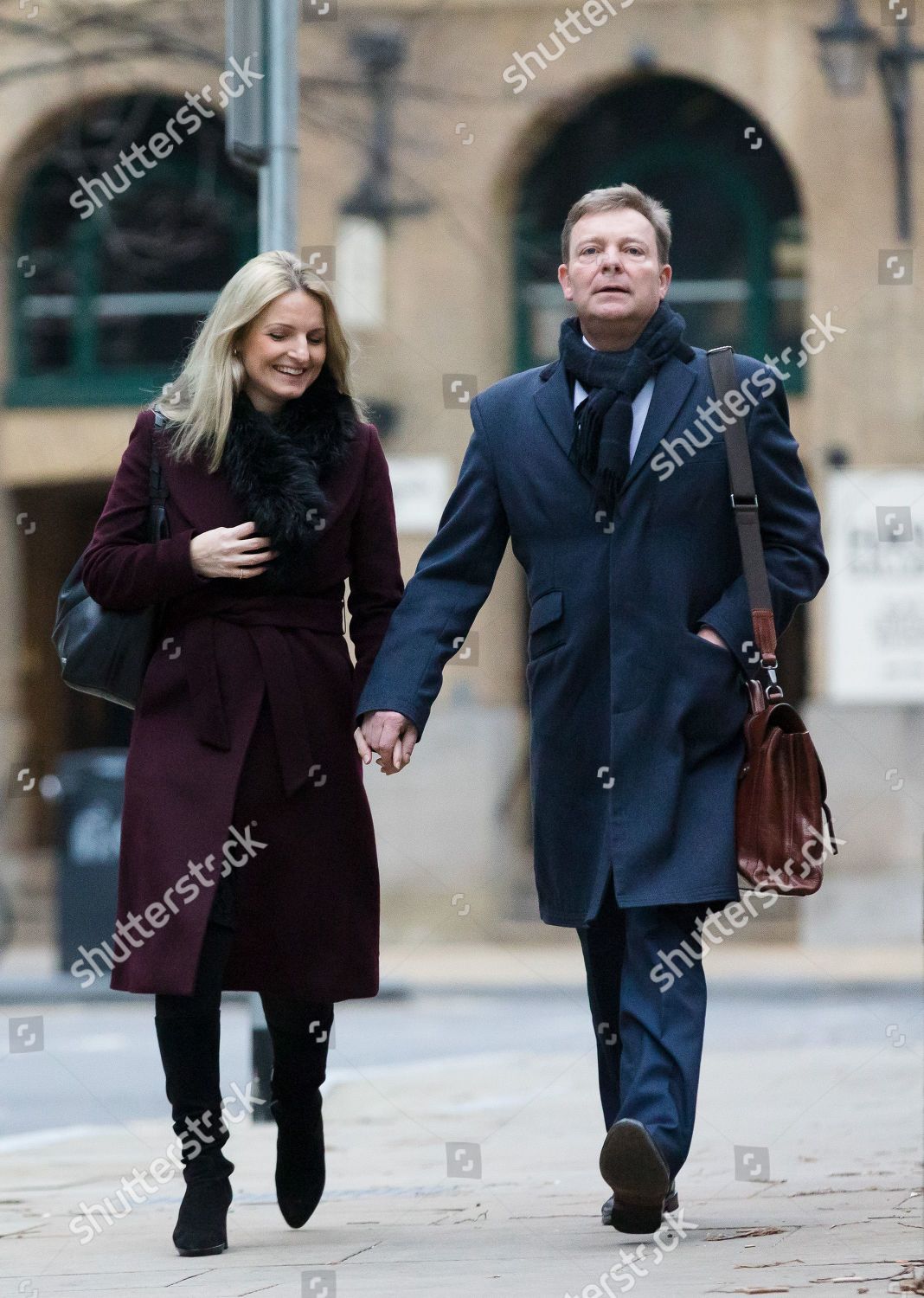 Craig Mackinlay His Wife Kati Arrives Editorial Stock Photo - Stock ...