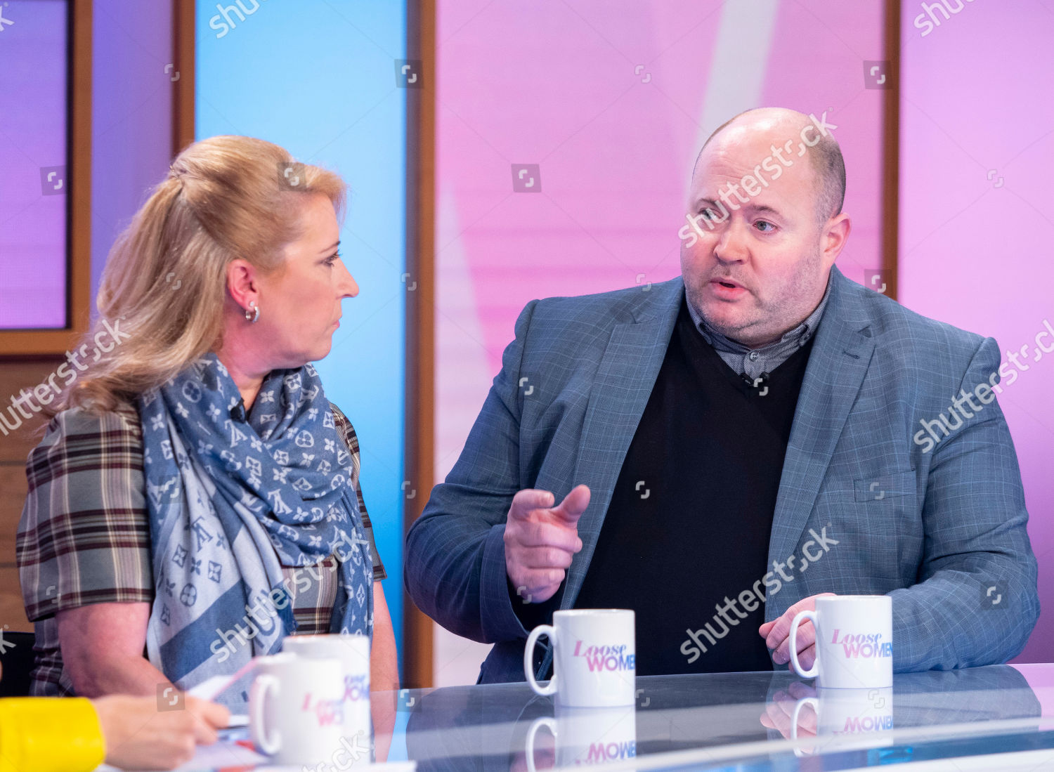 Denise Fergus Husband Stuart Fergus Editorial Stock Photo - Stock Image ...