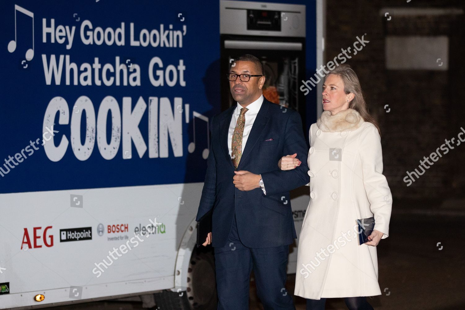 James Cleverly Mp Susannah Cleverly Arriving Editorial Stock Photo ...