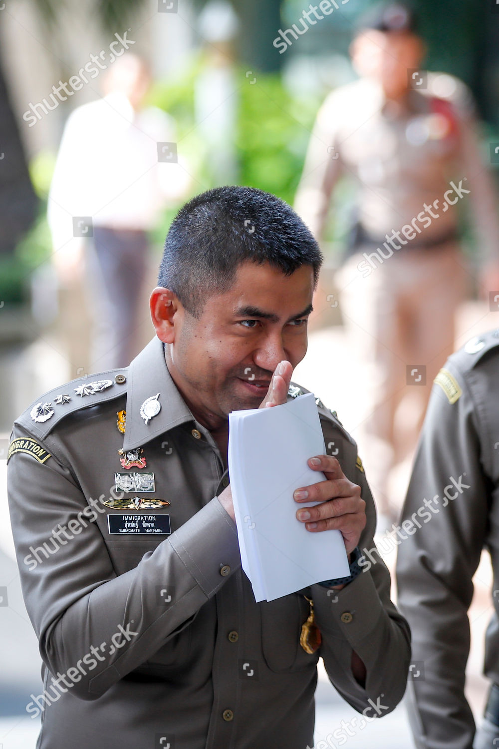 Thai Immigration Police Chief Surachet Hakparn Editorial Stock Photo ...