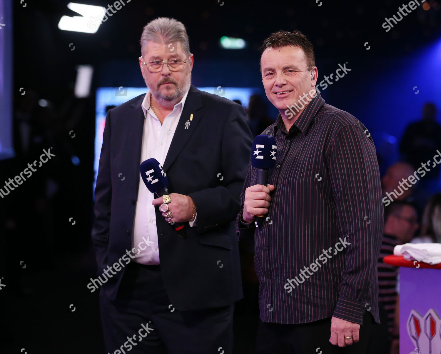 Keith Deller Martin Adams During Bdo Editorial Stock Photo - Stock ...