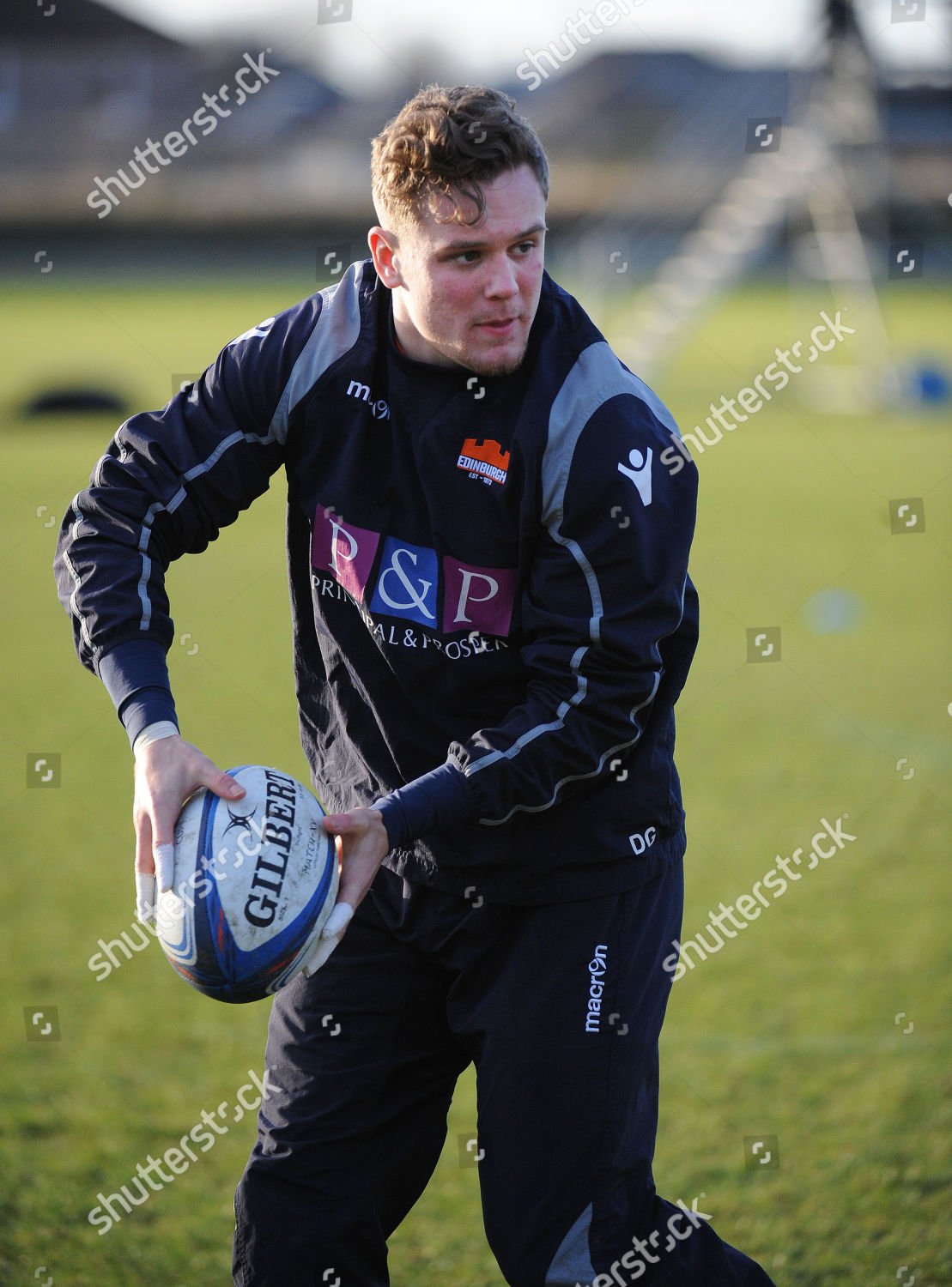 Darcy Graham Edinburgh Rugby Winger Editorial Stock Photo - Stock Image ...