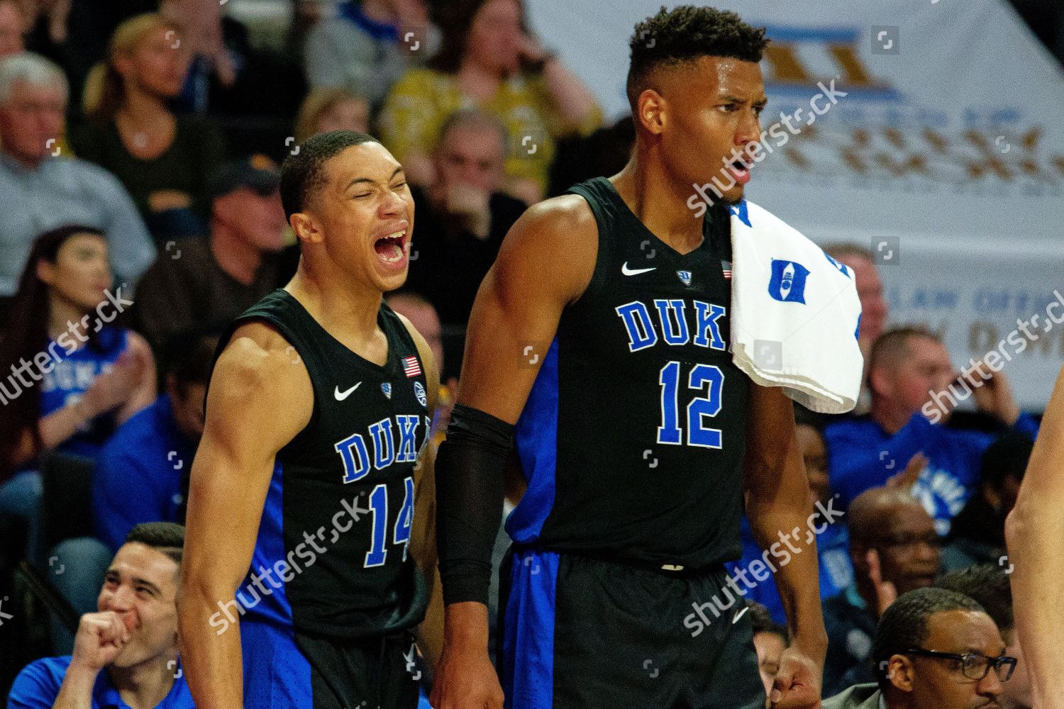 Duke Blue Devils Guard Jordan Goldwire Editorial Stock Photo - Stock ...