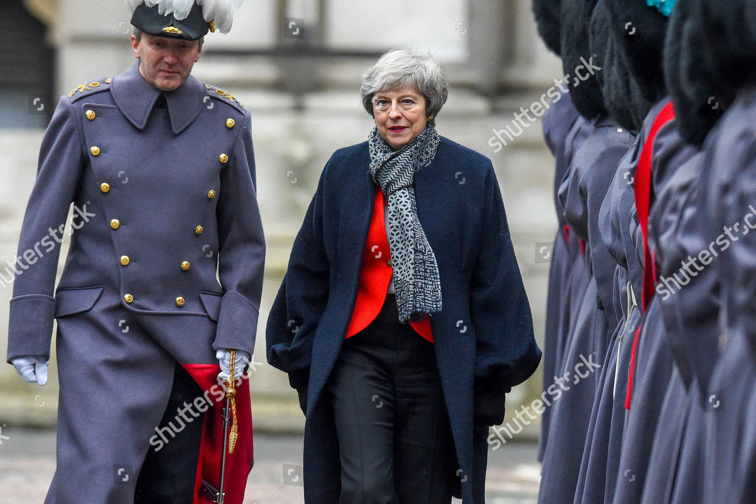 Theresa May Major General Benjamin Bathurst Editorial Stock Photo ...
