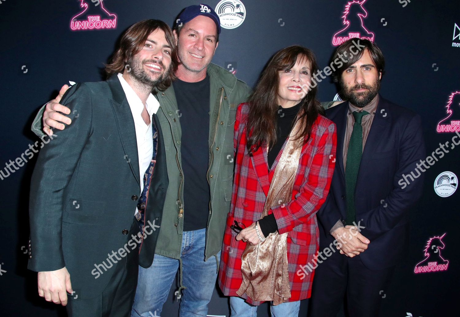 Jason Schwartzman Matthew Shire Talia Shire Editorial Stock Photo ...
