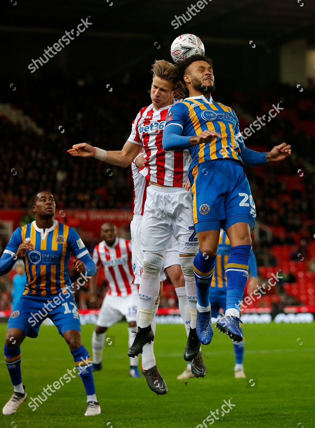 Aaron Amadiholloway Shrewsbury Town Moritz Bauer Editorial Stock Photo ...
