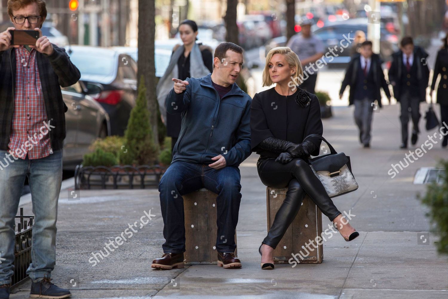 Mike Carlsen Mikey Politano Jane Krakowski Editorial Stock Photo ...