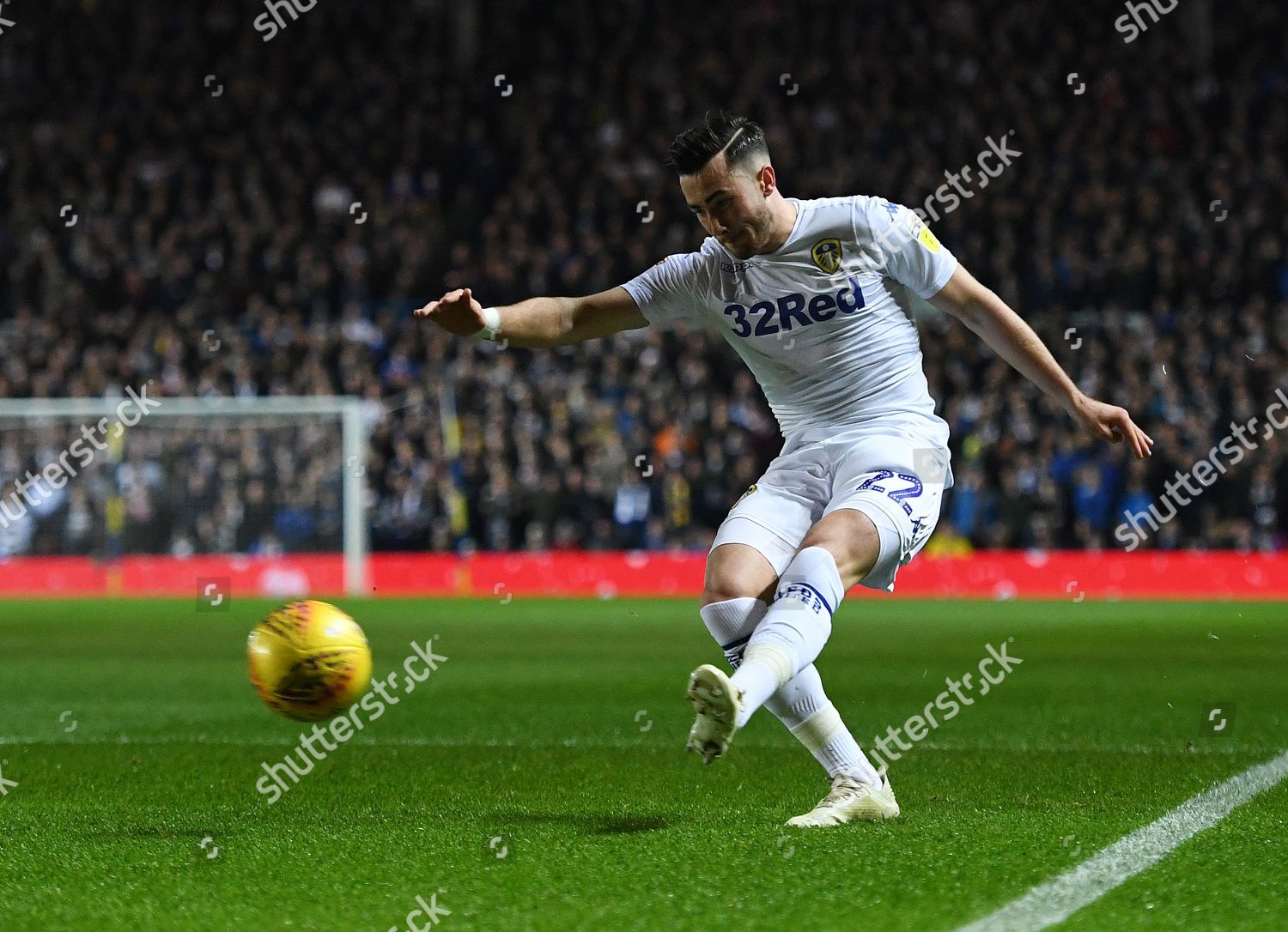 Jack Harrison Leeds United Editorial Stock Photo - Stock Image ...