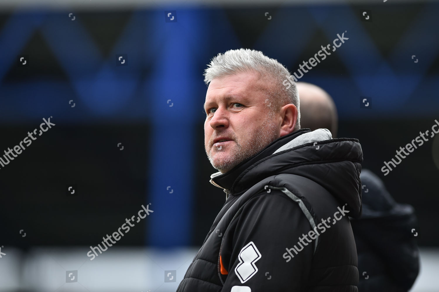 Blackpool Manager Terry Mcphillips During Efl Editorial Stock Photo ...