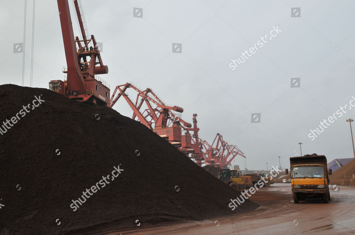 Iron Ore Storage Editorial Stock Photo - Stock Image | Shutterstock