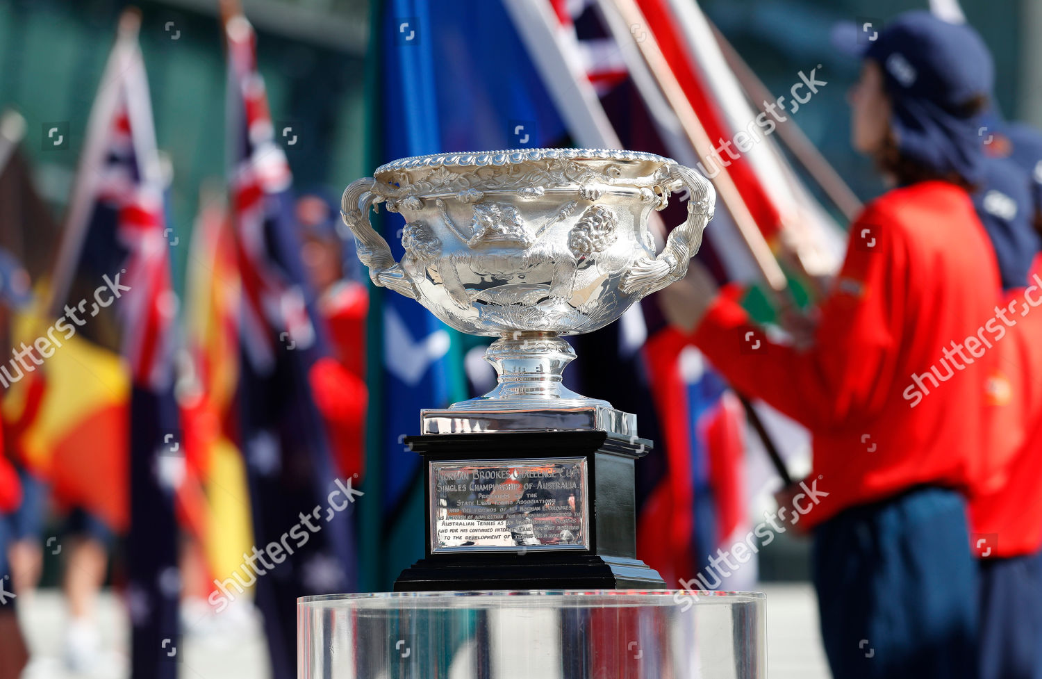 Norman Brookes Challenge Cup On Show Editorial Stock Photo - Stock ...