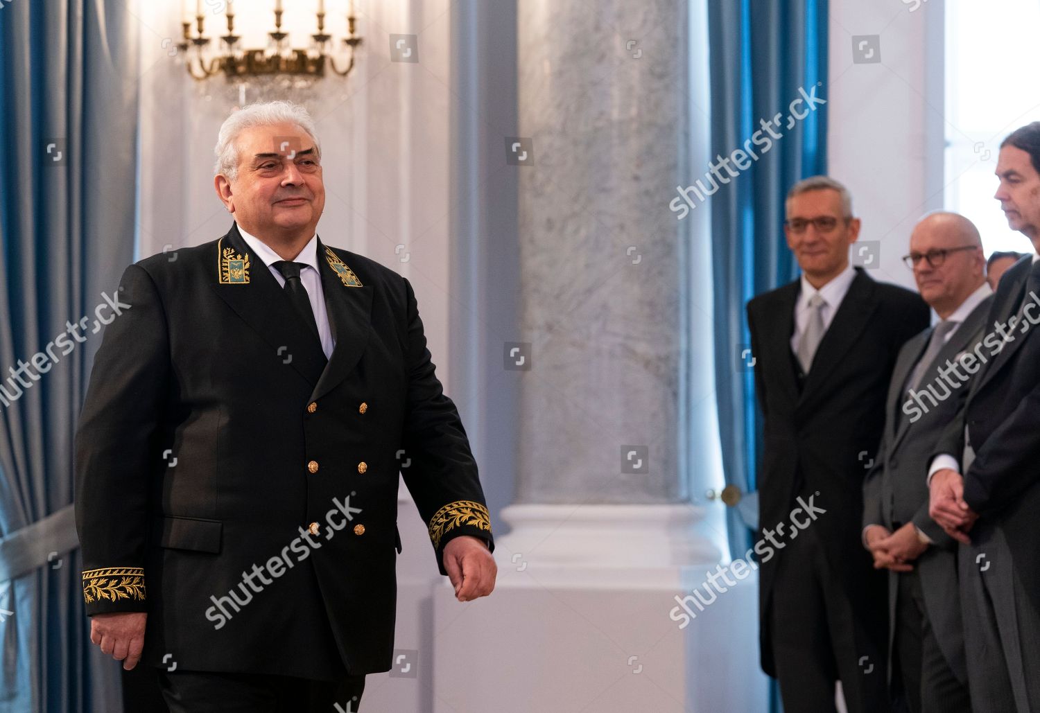 Russian Ambassador Sergey Nechayev L Attends Editorial Stock Photo ...