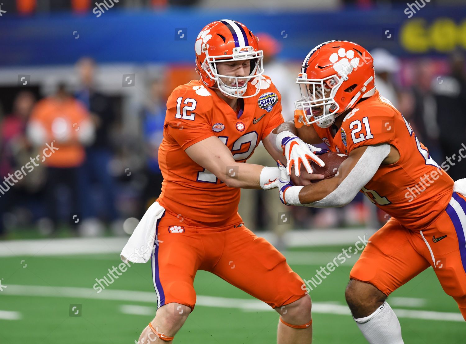 Arlington Txclemson Quarterback Ben Batson 12 Editorial Stock Photo ...