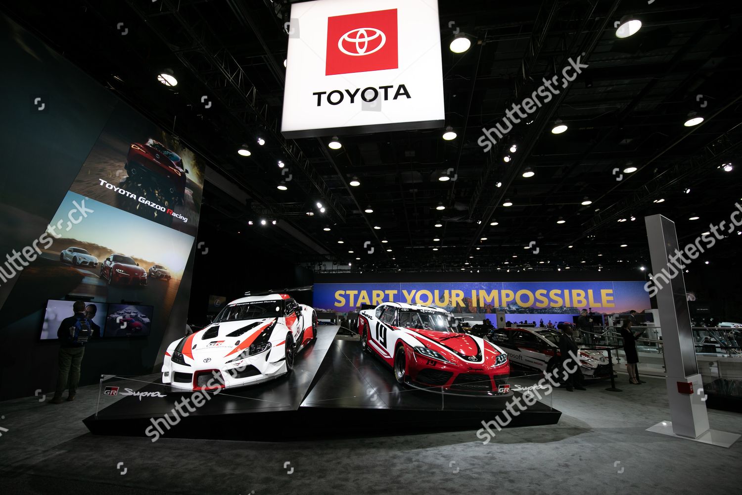 Toyota Display 2019 North American International Editorial Stock Photo ...