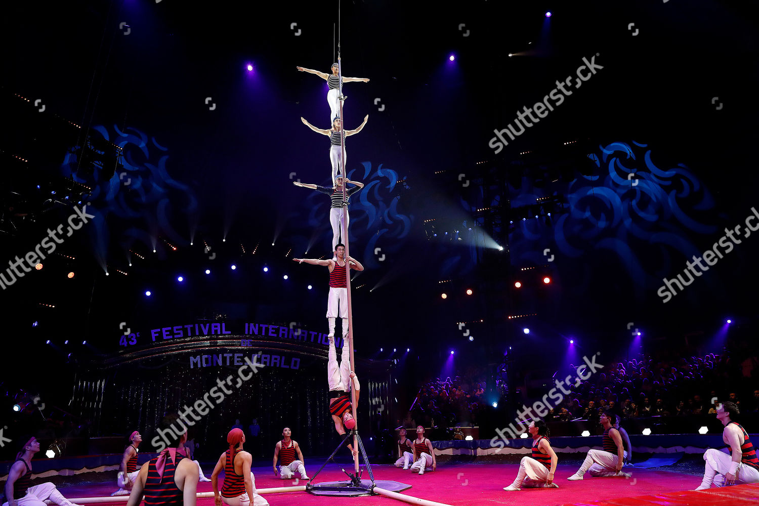 China National Acrobatic Troupe Perform During Editorial Stock Photo ...