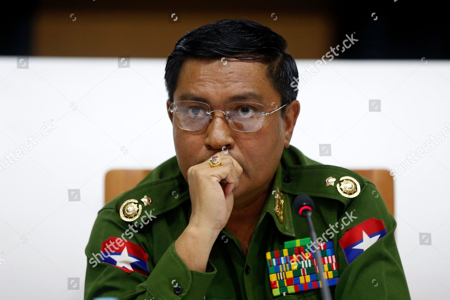 Myanmars Major General Soe Naing Oo Editorial Stock Photo - Stock Image | Shutterstock