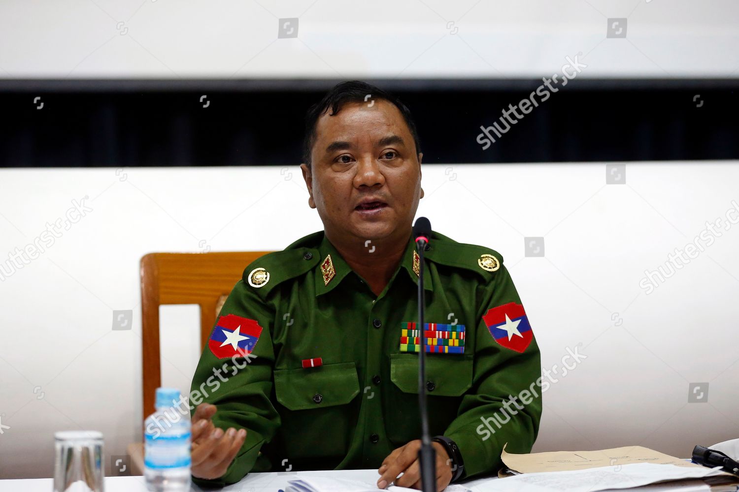 Myanmars Brigadier General Zaw Min Tun Editorial Stock Photo - Stock Image | Shutterstock