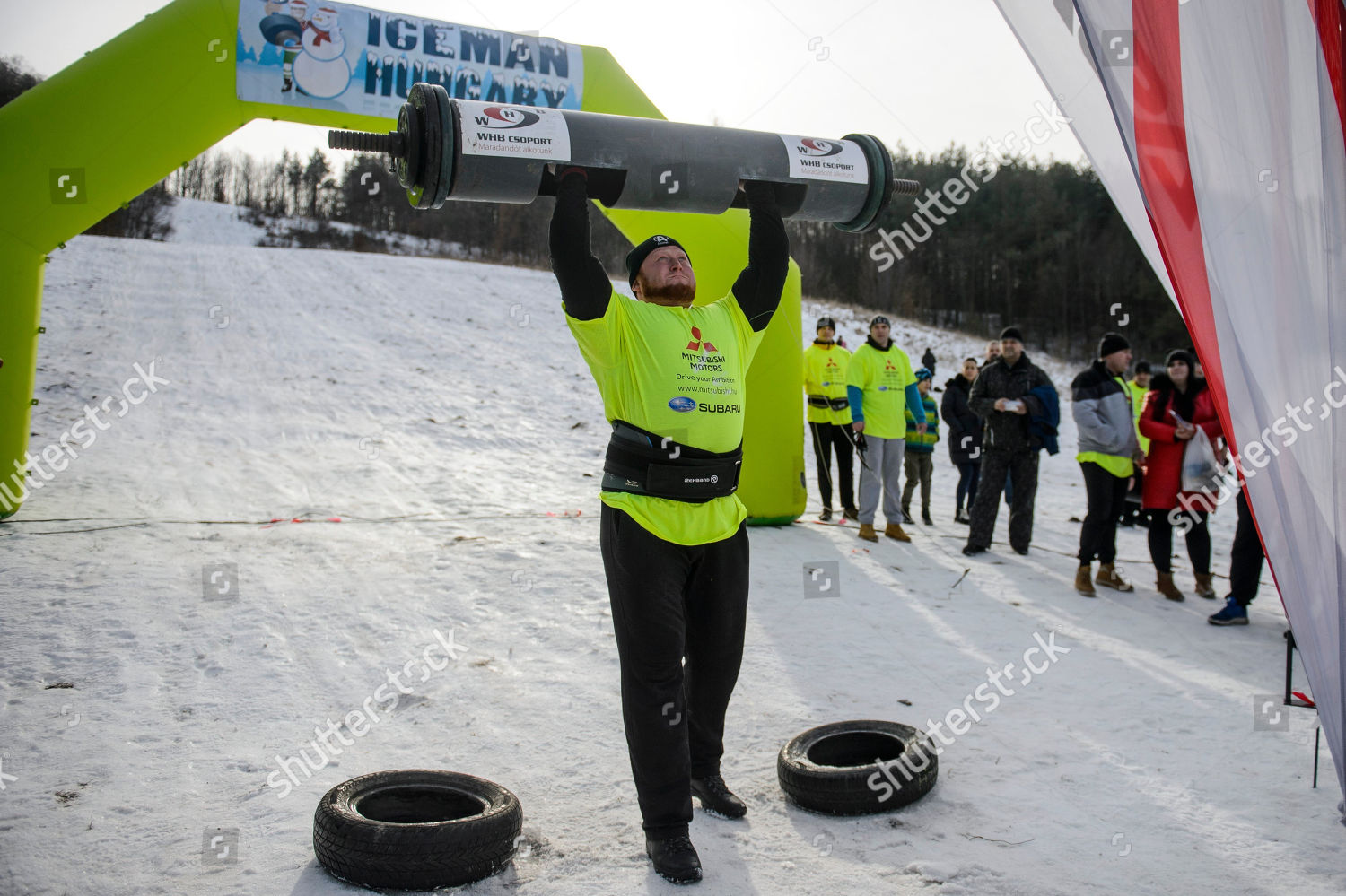 Ivan Derkacs Competes Weightlifting Event Iceman Editorial Stock Photo ...