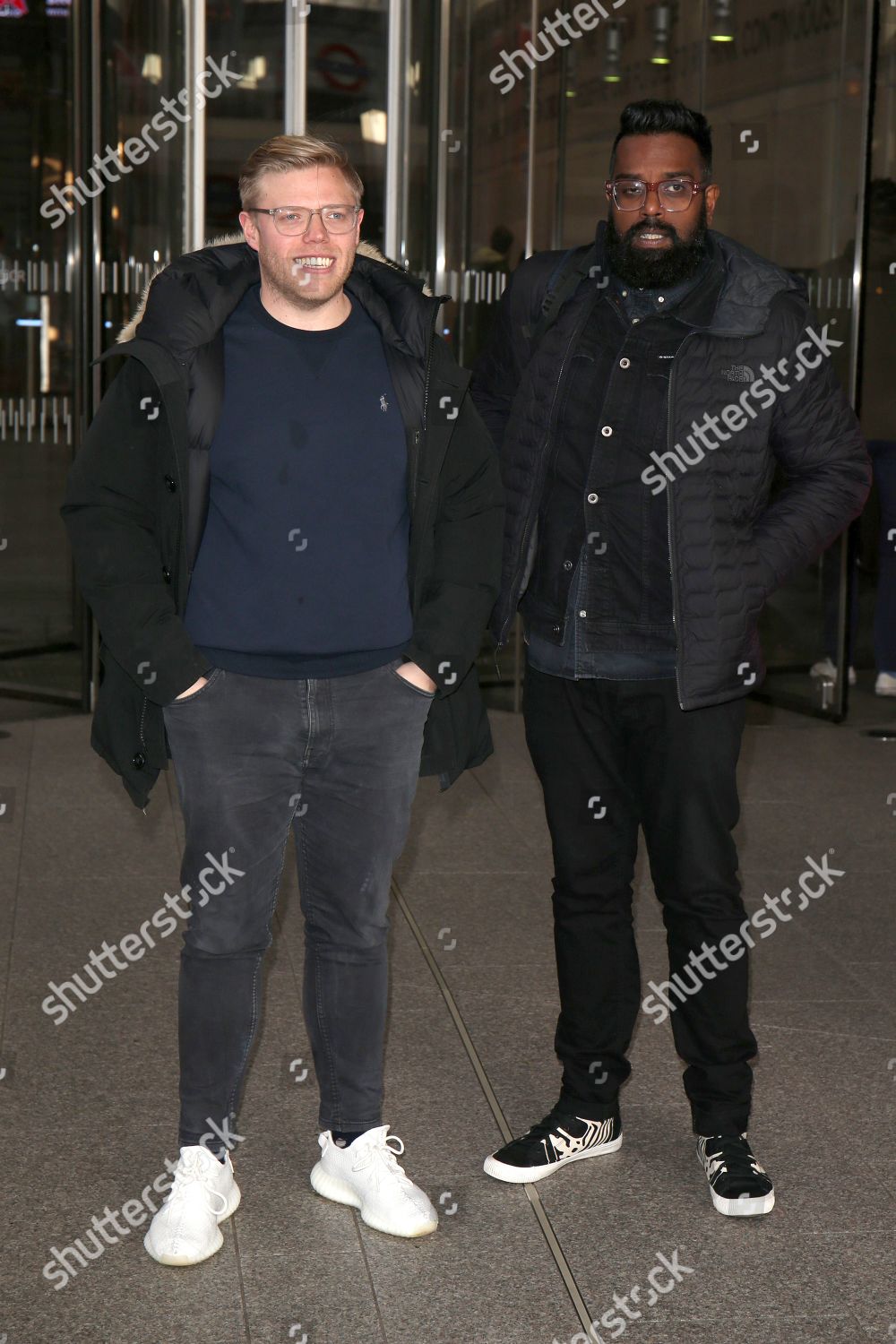 Rob Beckett Romesh Ranganathan Virgin Radio Editorial Stock Photo ...
