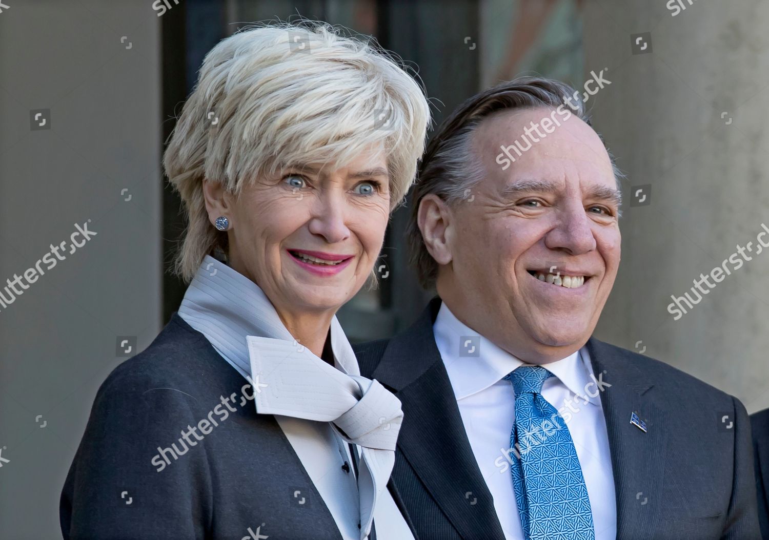 Prime Minister Quebec Francois Legault His Editorial Stock Photo ...