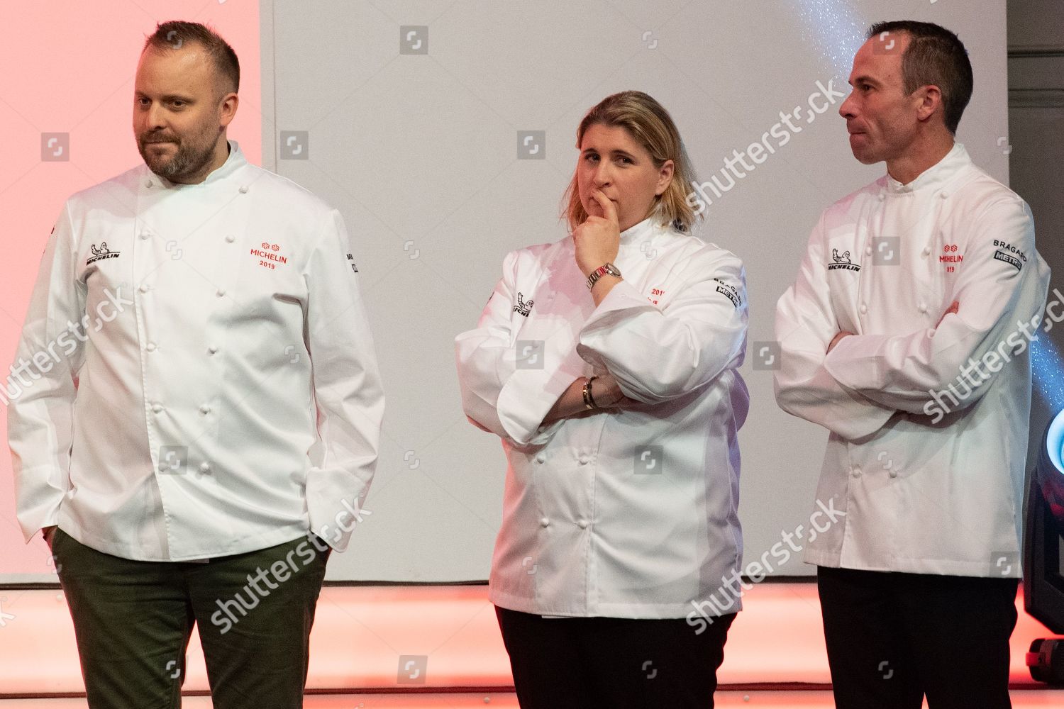 FRENCH CHEFS DAVID TOUTAIN L STEPHANIE Editorial Stock Photo - Stock ...