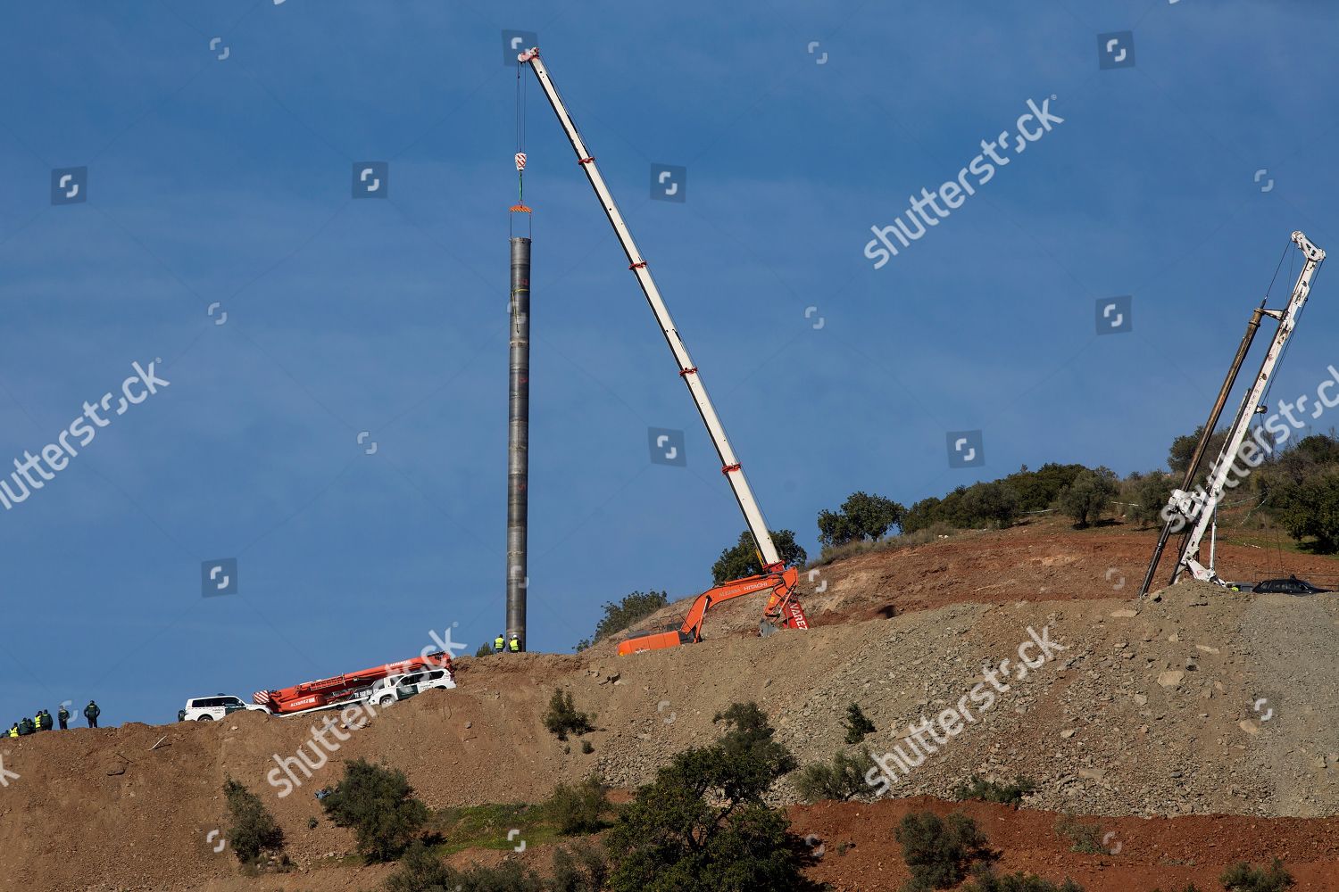 Excavation Works Continue Rescue Twoyears Old Editorial Stock Photo ...