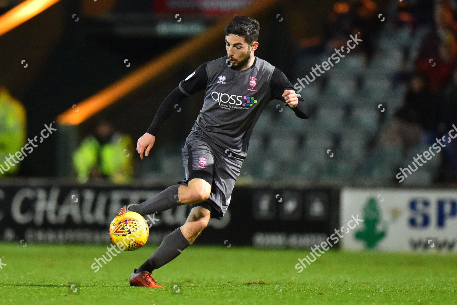 Tom Pett 7 Lincoln City During Editorial Stock Photo - Stock Image ...
