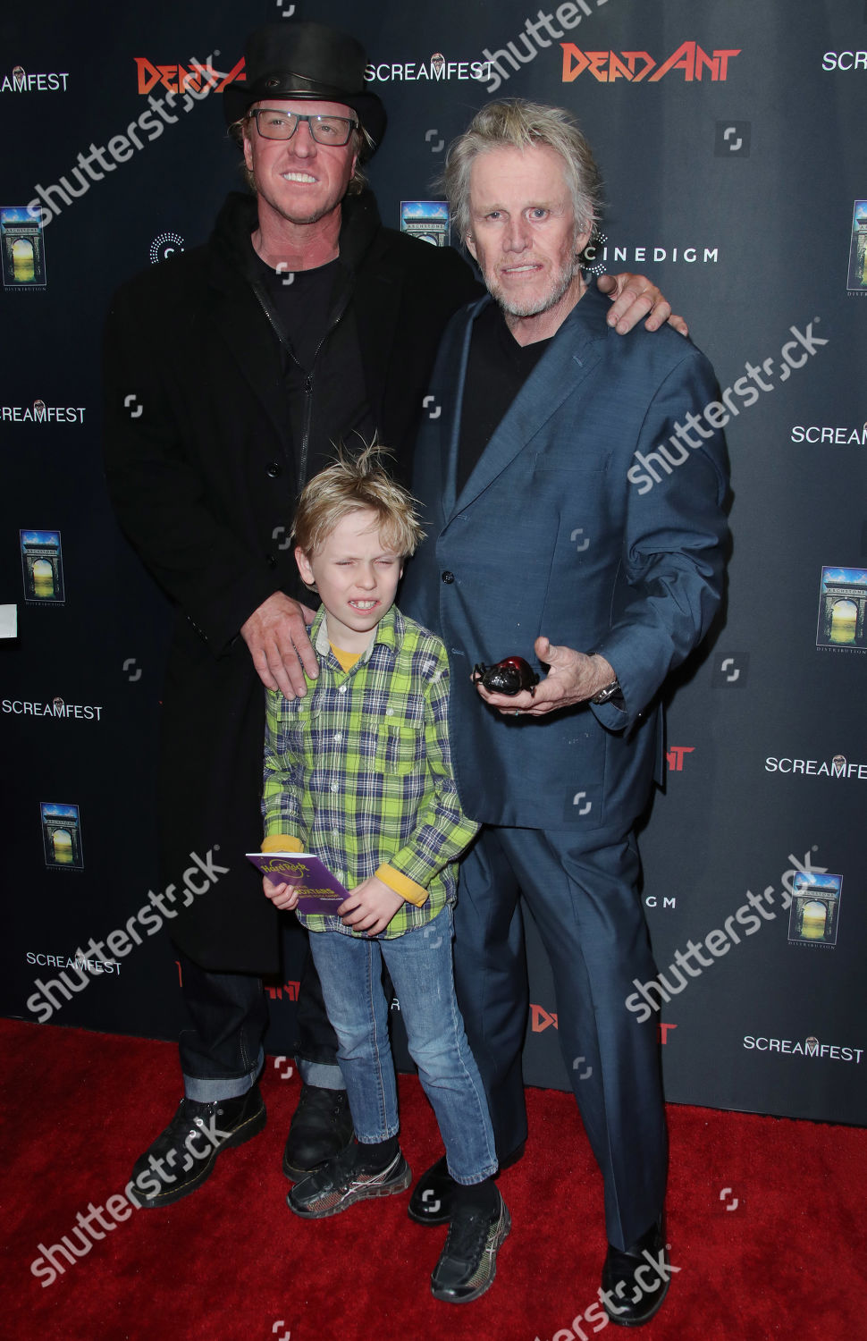 Luke Busey Jake Busey Gary Busey Editorial Stock Photo - Stock Image ...