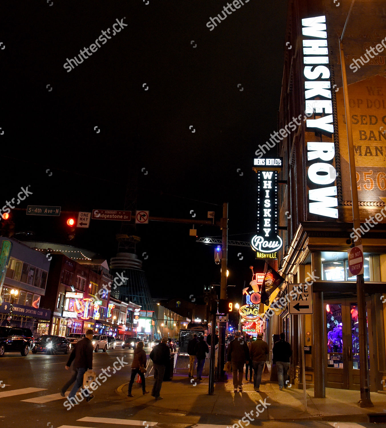 Exterior Dierks Bentleys Whiskey Row Owned Editorial Stock Photo ...